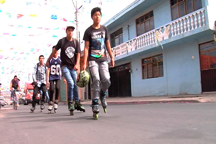 Se organizó competencia de patines sobre ruedas en Contla