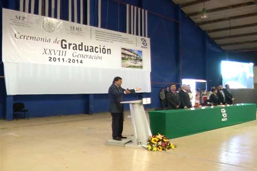 Clausura Gobernador González Zarur Ciclo escolar del CBTIS 212